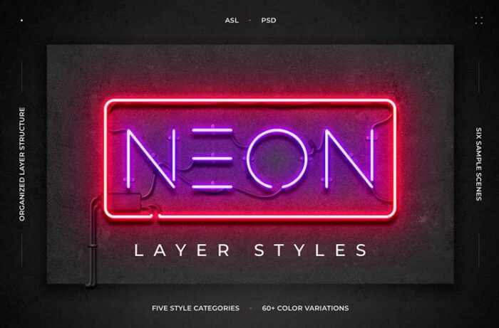 Neon Layer Styles - Download This Neon Layer Styles